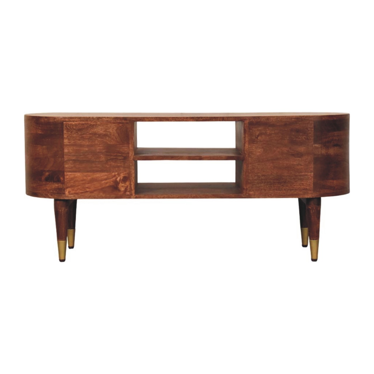 Jetson Curve Media Console | The Woodman Furniture | Handcrafted Furniture
